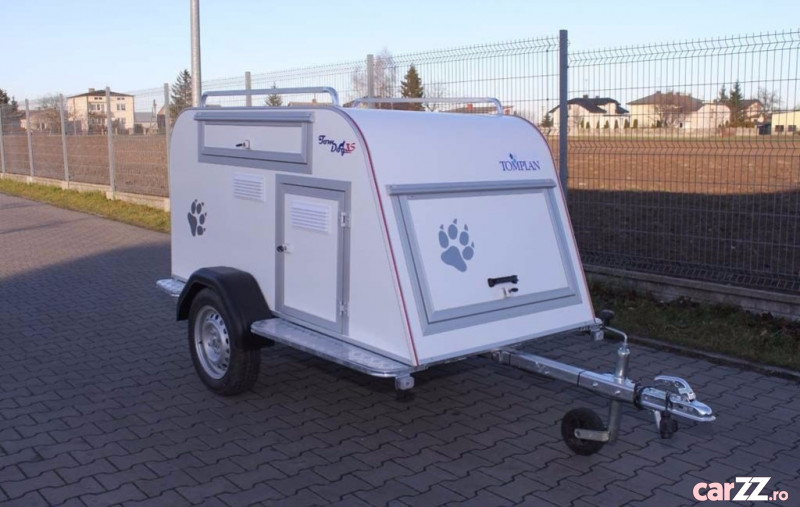 Remorca transport caini marca Tomplan, 2.010 eur - CarZZ.ro